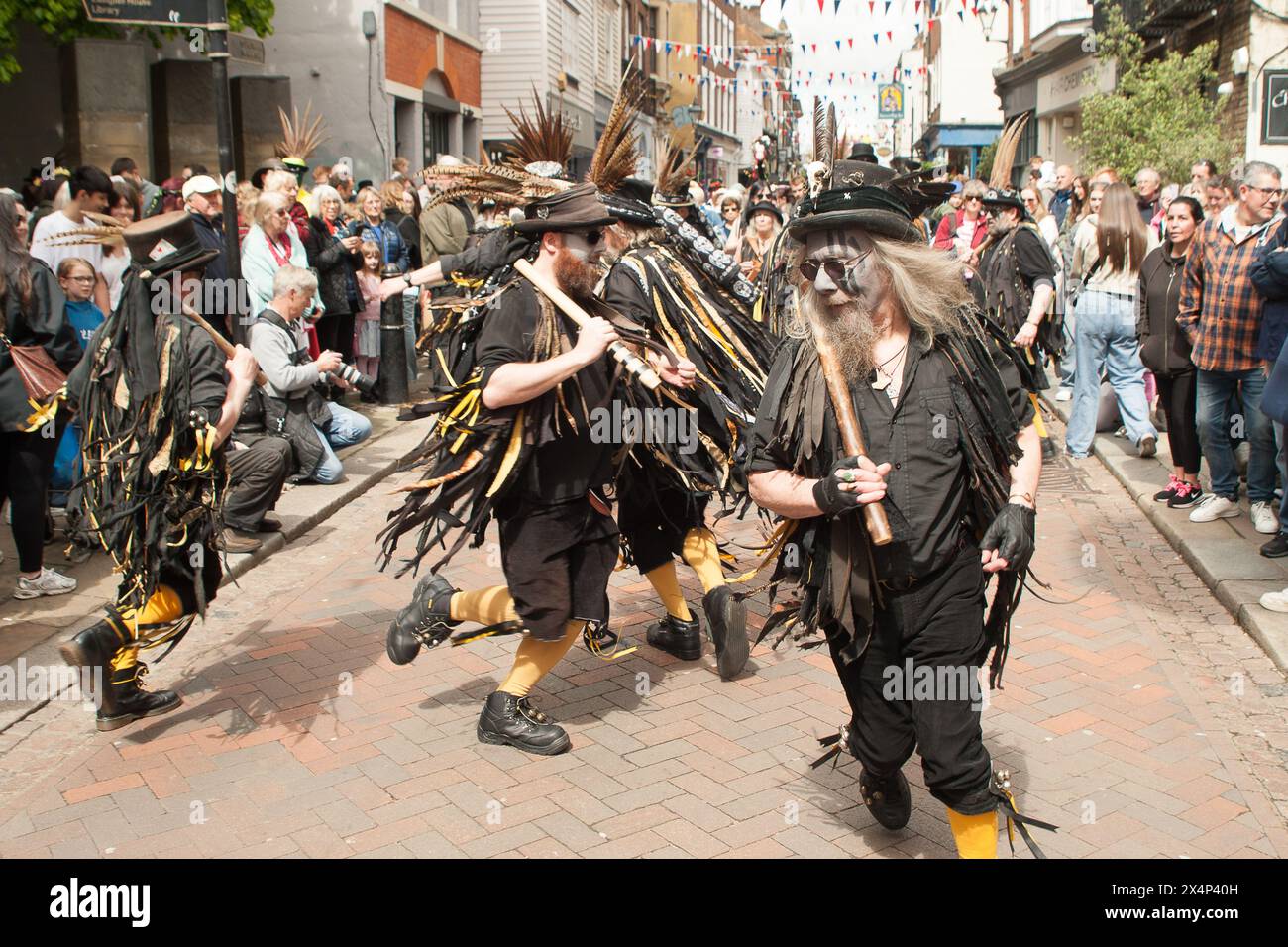 Sweeps Festival Rochester Kent Stock Photo - Alamy