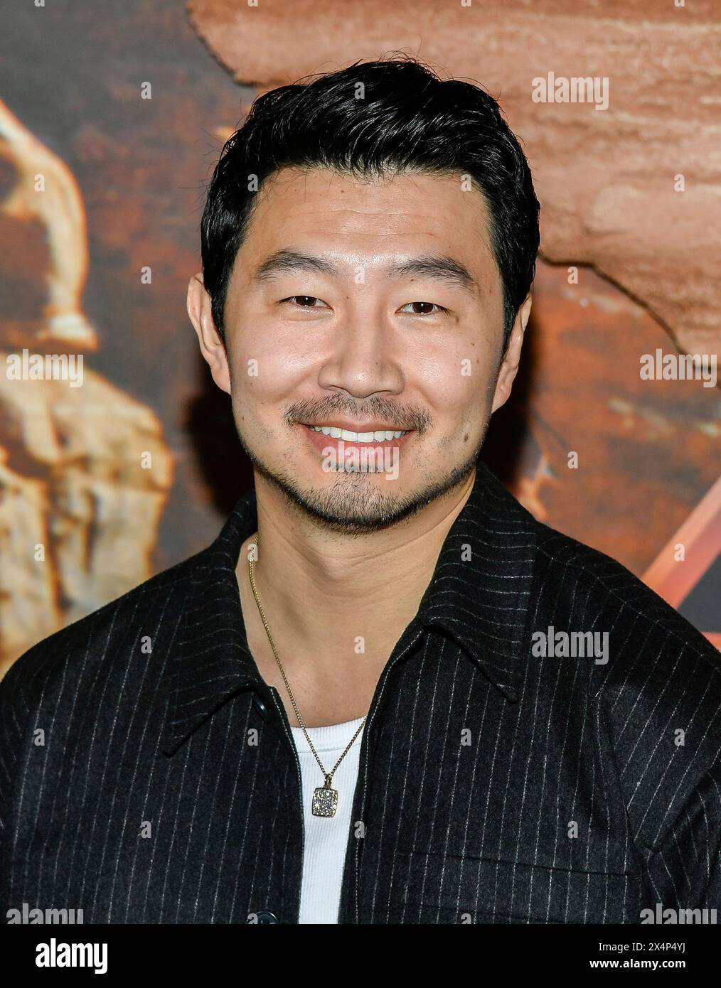 Simu Liu participates in a Netflix "Atlas" photo call at the Four ...
