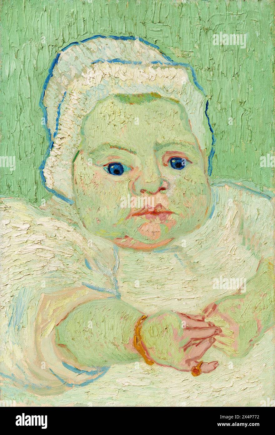 Roulin's Baby. Vincent van Gogh. 1888 Stock Photo - Alamy