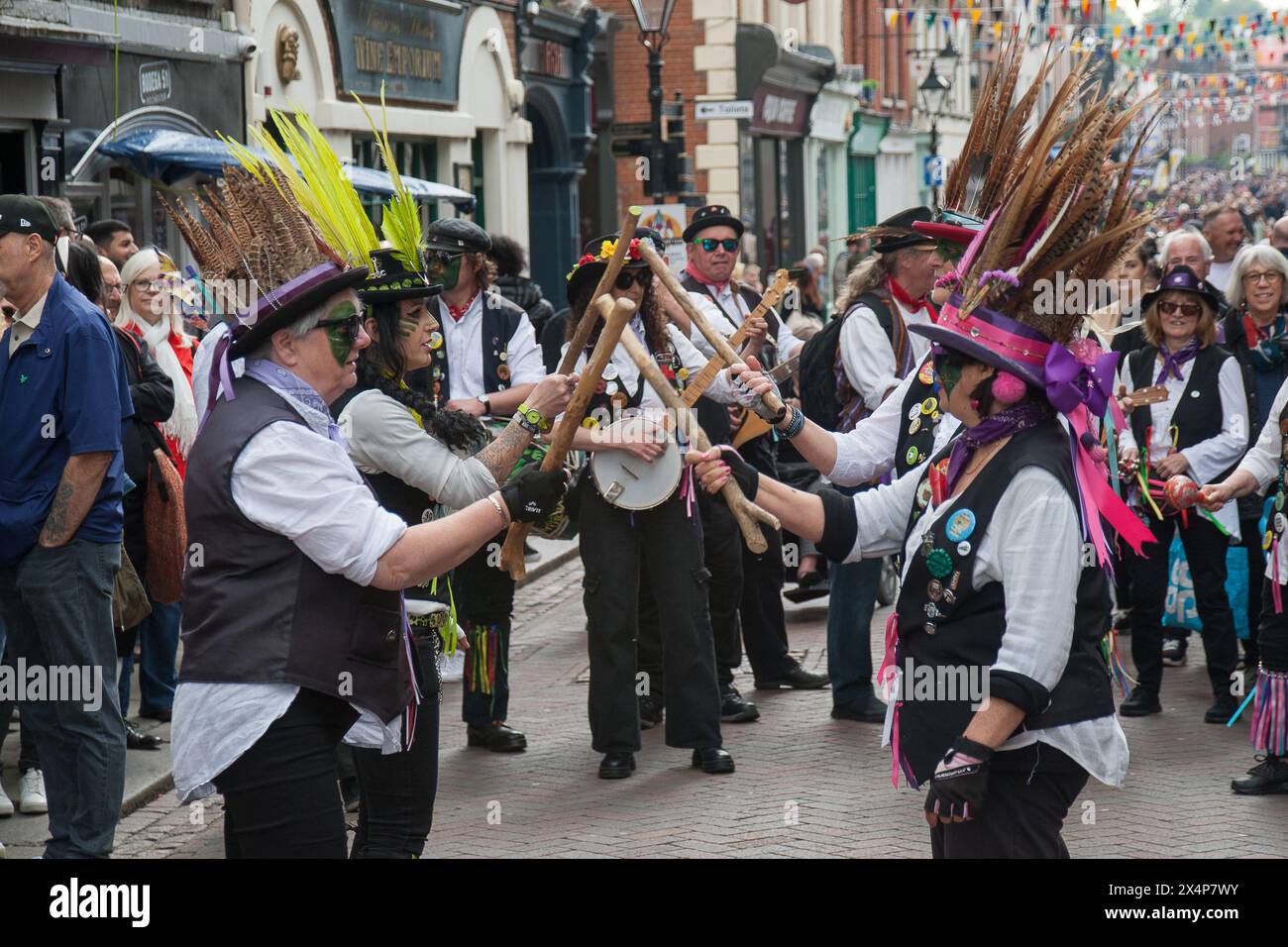 Sweeps Festival Rochester Kent Stock Photo - Alamy