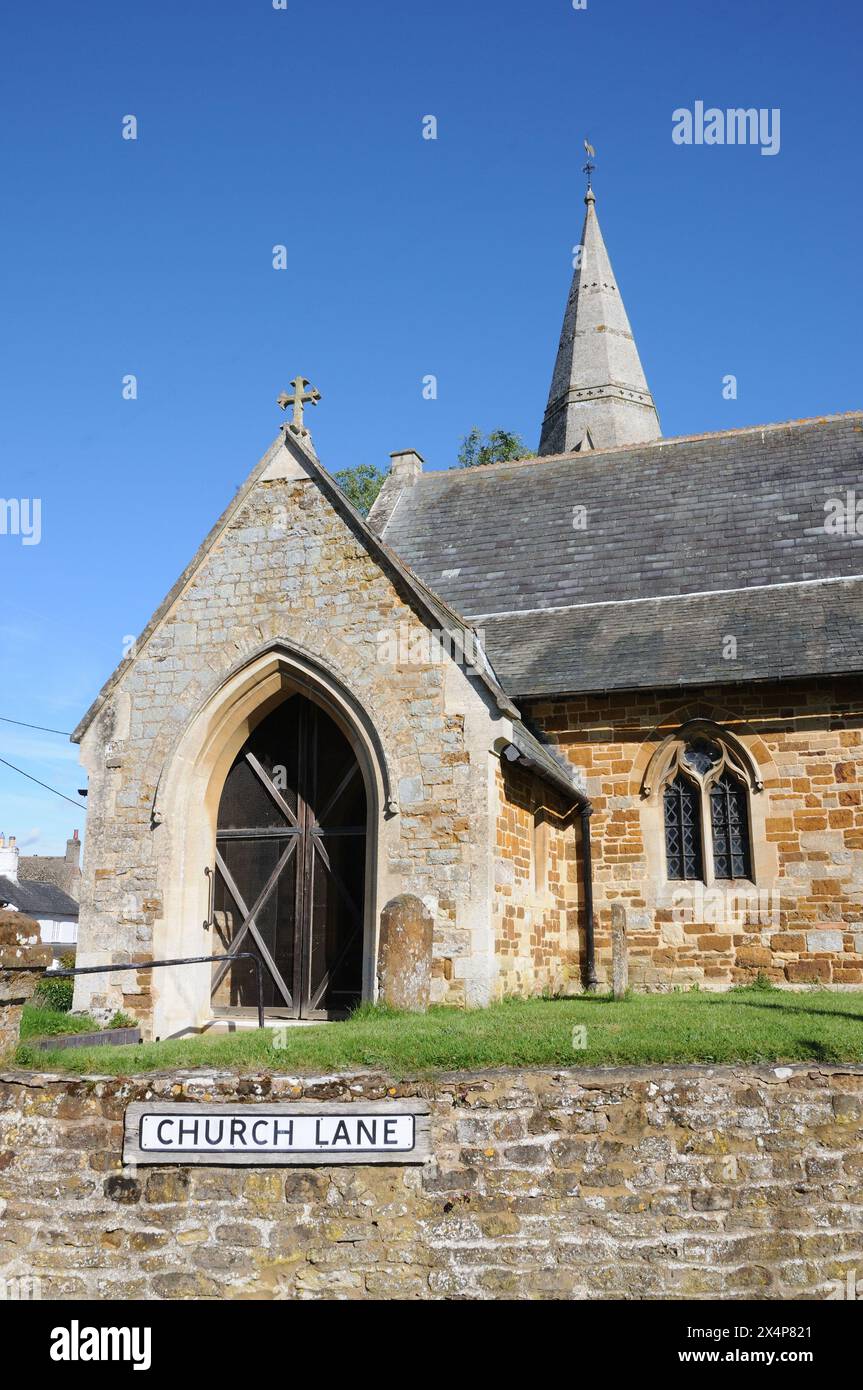 St John the Baptist Church, Abthorpe, Northamptonshire Stock Photo - Alamy