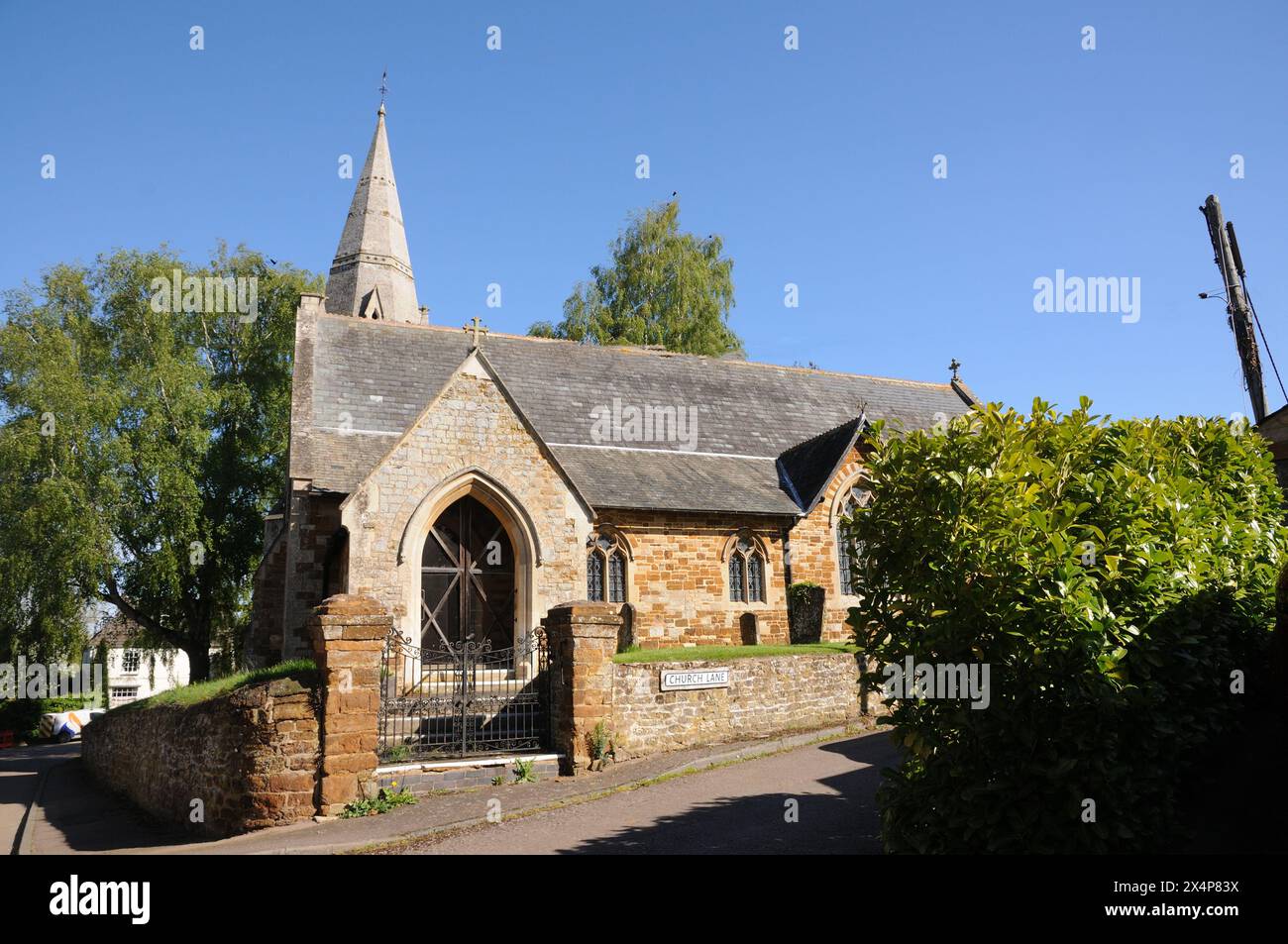 St John the Baptist Church, Abthorpe, Northamptonshire Stock Photo - Alamy