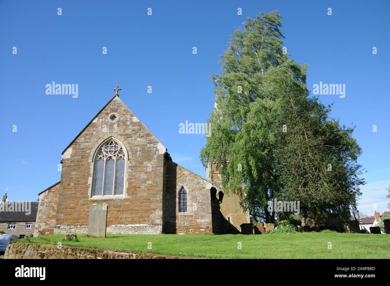 St John the Baptist Church, Abthorpe, Northamptonshire Stock Photo - Alamy