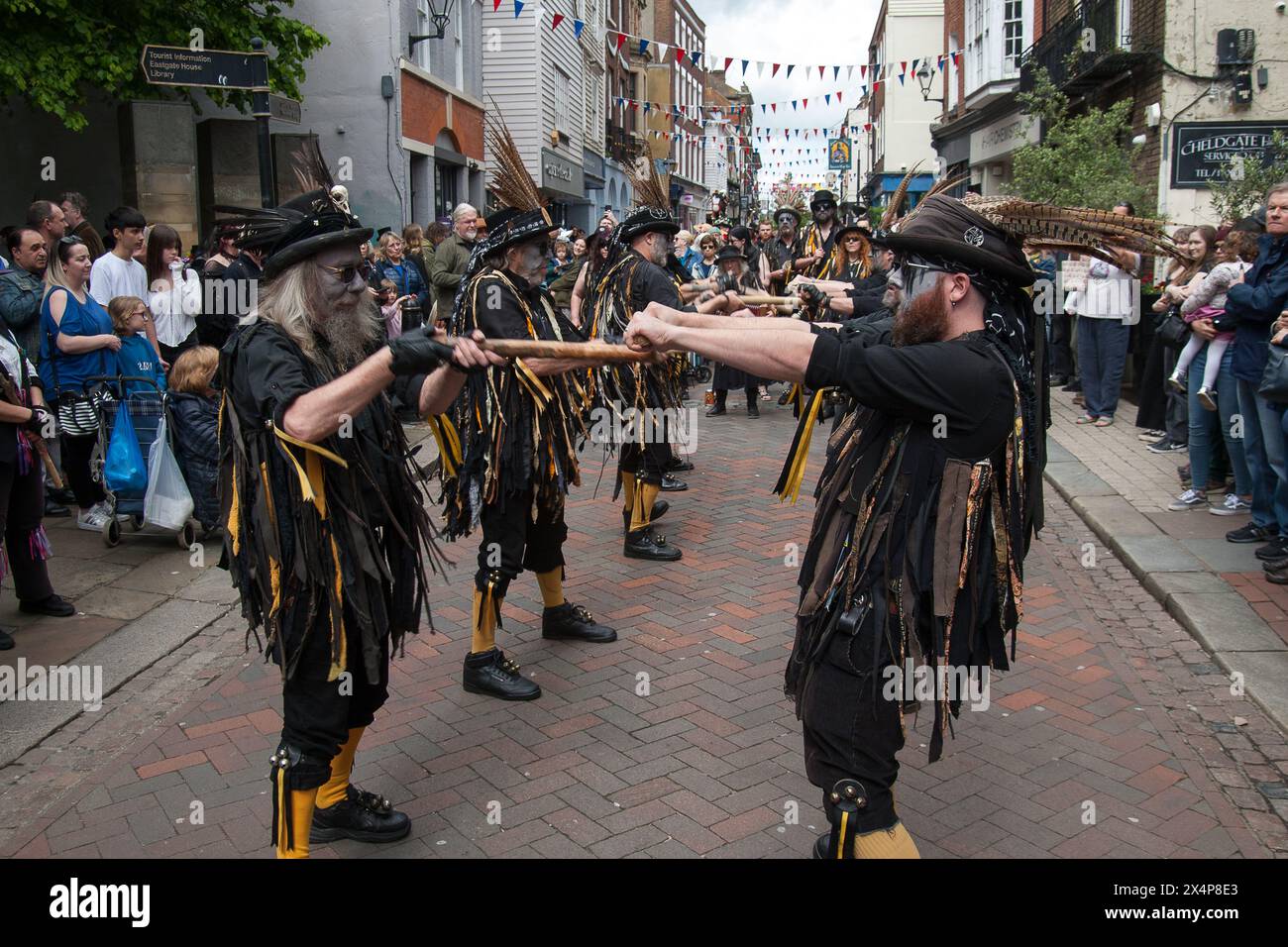 Sweeps Festival Rochester Kent Stock Photo - Alamy