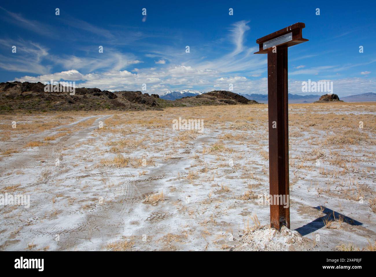 Trail marker, Pony Express National Back Country Byway, Pony Express ...