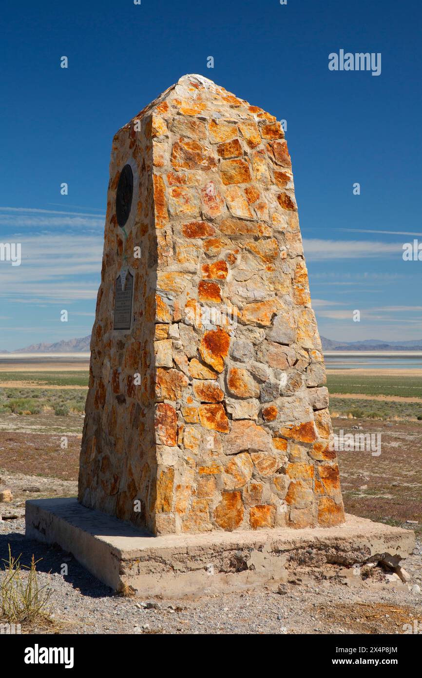 Fish Springs Station monument, Pony Express National Back Country Byway ...