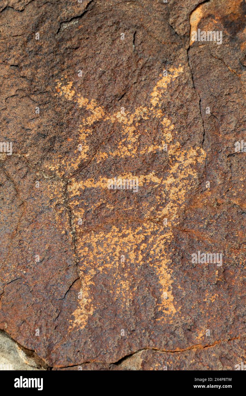 Petroglyphs at Devils Kitchen, Pahvant Valley Heritage Trail, Fillmore ...