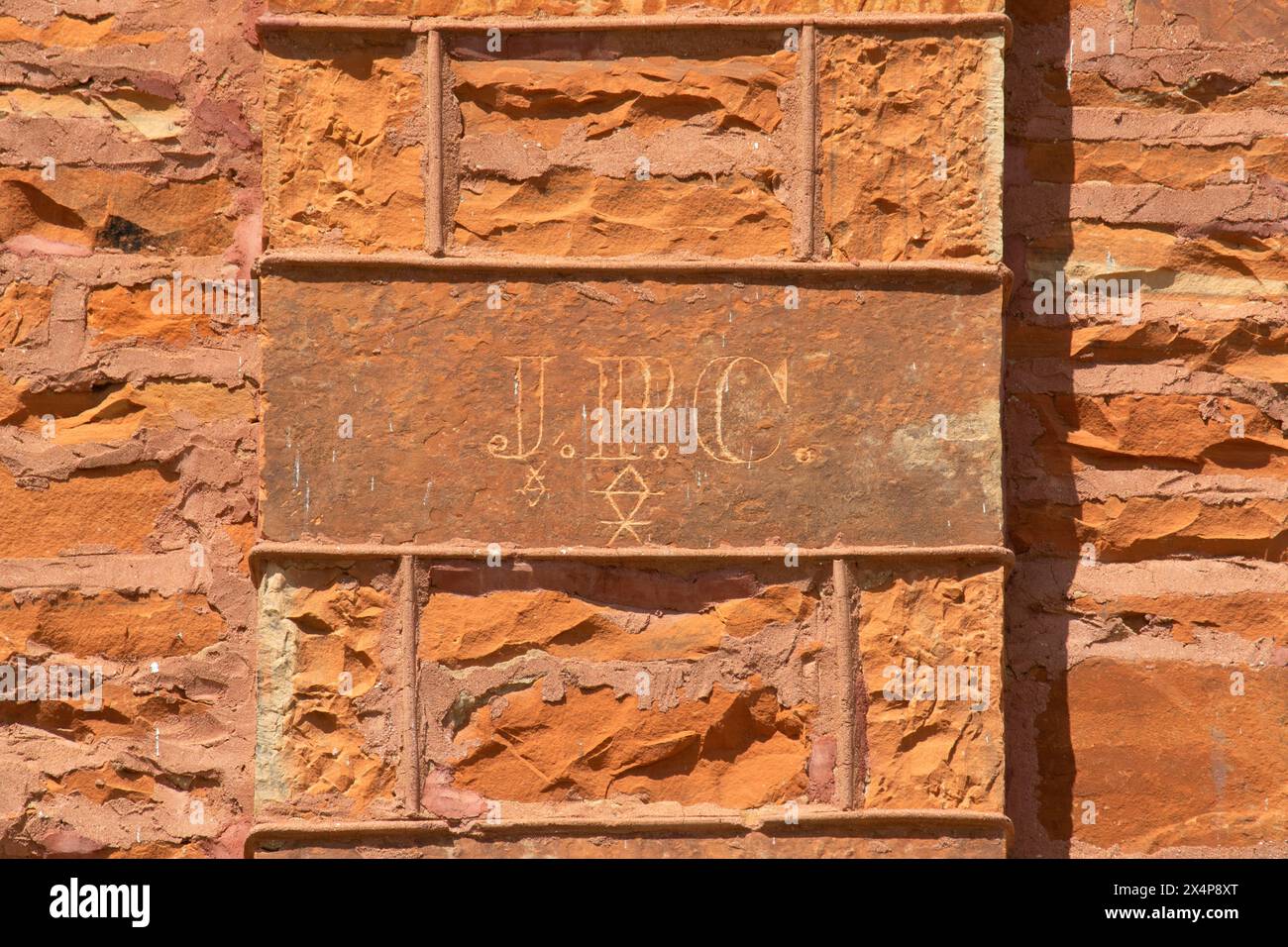 Worker initials, Pahvant Valley Heritage Trail, Territorial Statehouse ...