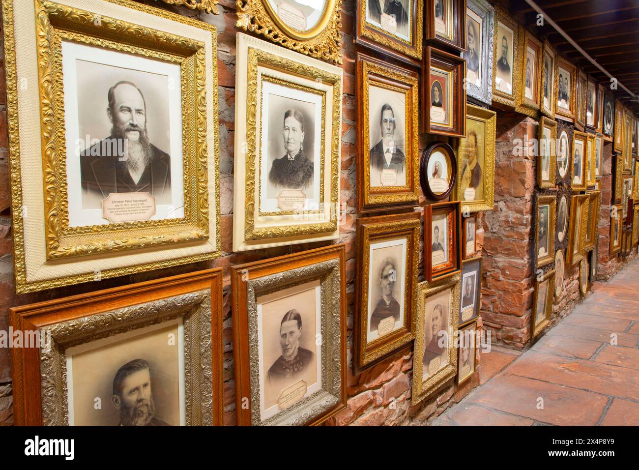 Museum pioneer exhibit, Pahvant Valley Heritage Trail, Territorial ...