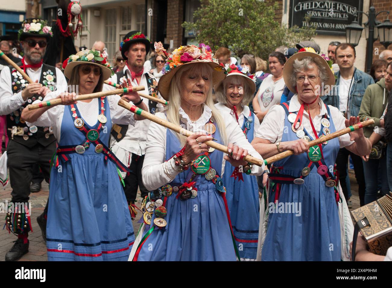 Sweeps Festival Rochester Kent Stock Photo - Alamy