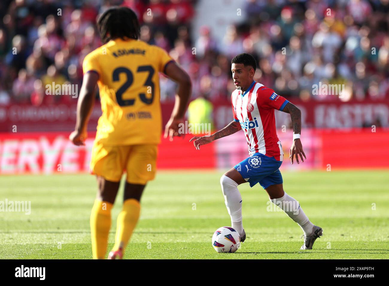 Giron, Spain. 04th May, 2024. GIRON, SPAIN - MAY 4: Savio of Girona FC ...