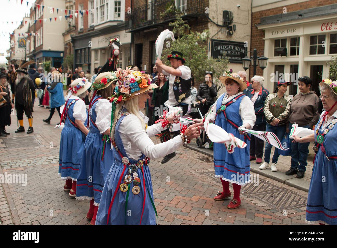 Sweeps Festival Rochester Kent Stock Photo - Alamy