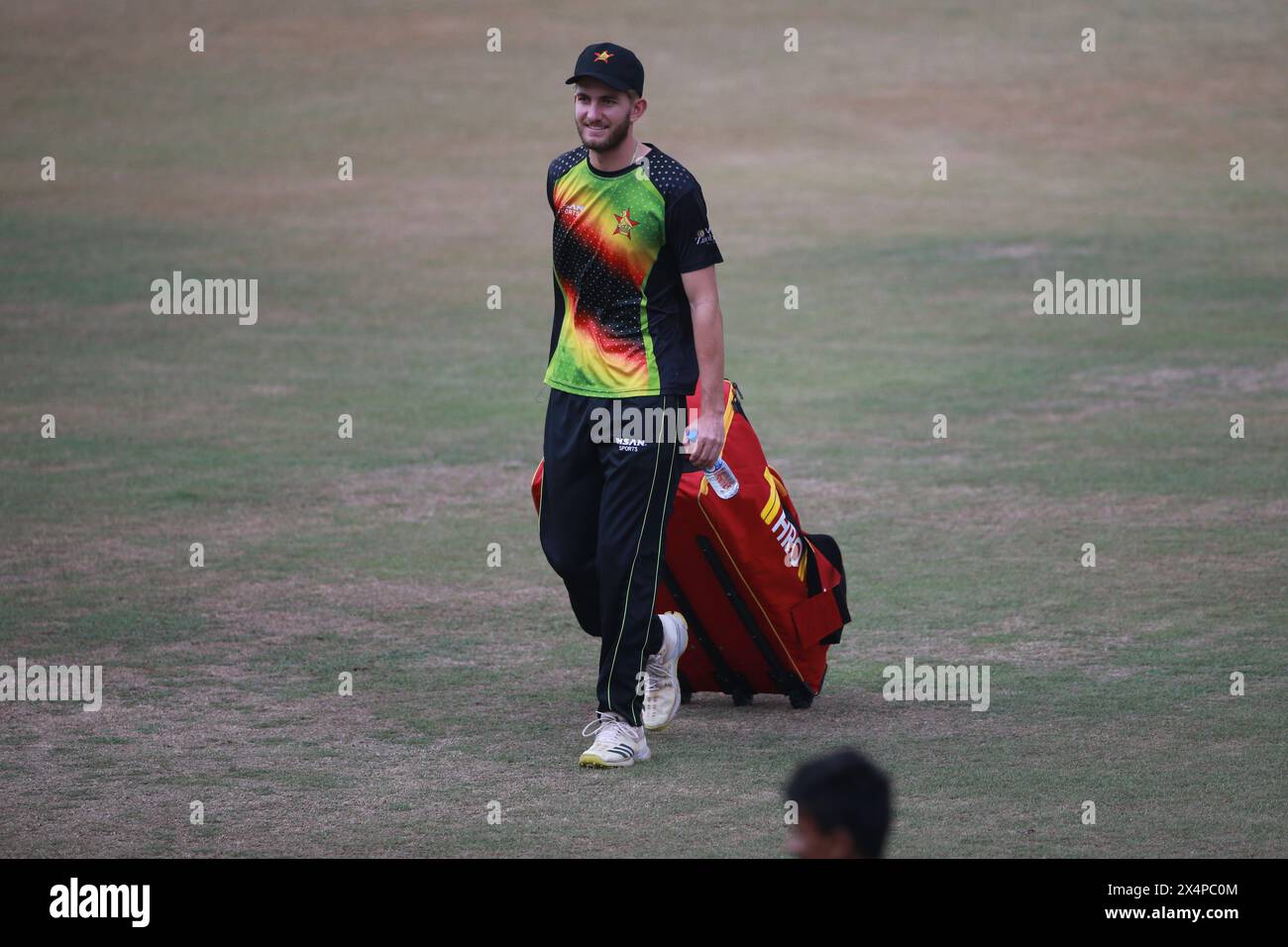 Zimbabwe T20 Team Players attends Practice session at the Zahur Ahmed ...