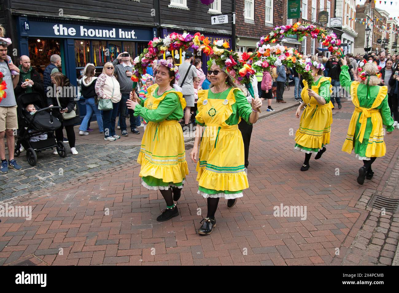Sweeps Festival Rochester Kent Stock Photo - Alamy