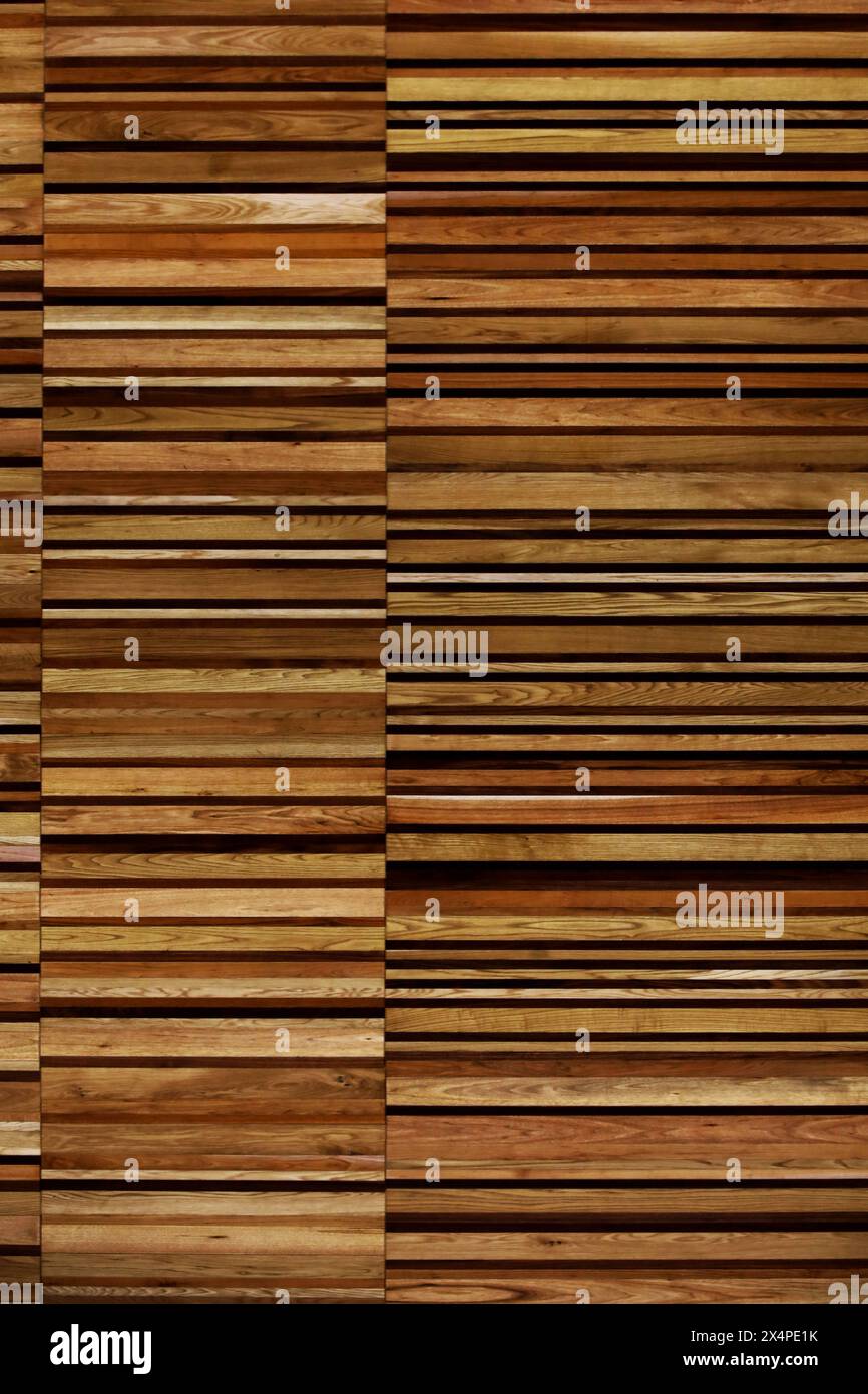 A close-up photo for background material of a wall made of many layers ...