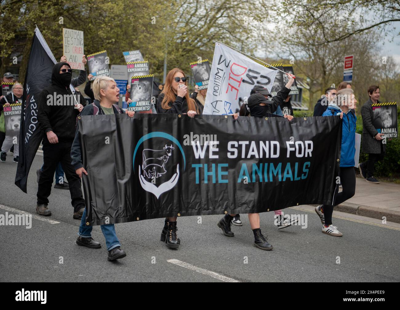 World Day for Animals in Laboratories March and Rally 2024, Liverpool ...