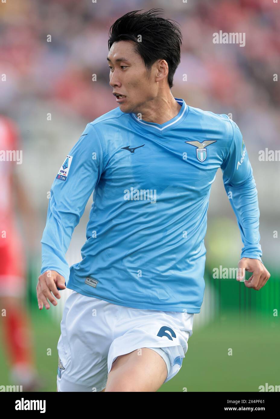 Monza, Italy, 4th May 2024. Daichi Kamada of SS Lazio during the Serie A match at U-Power ...
