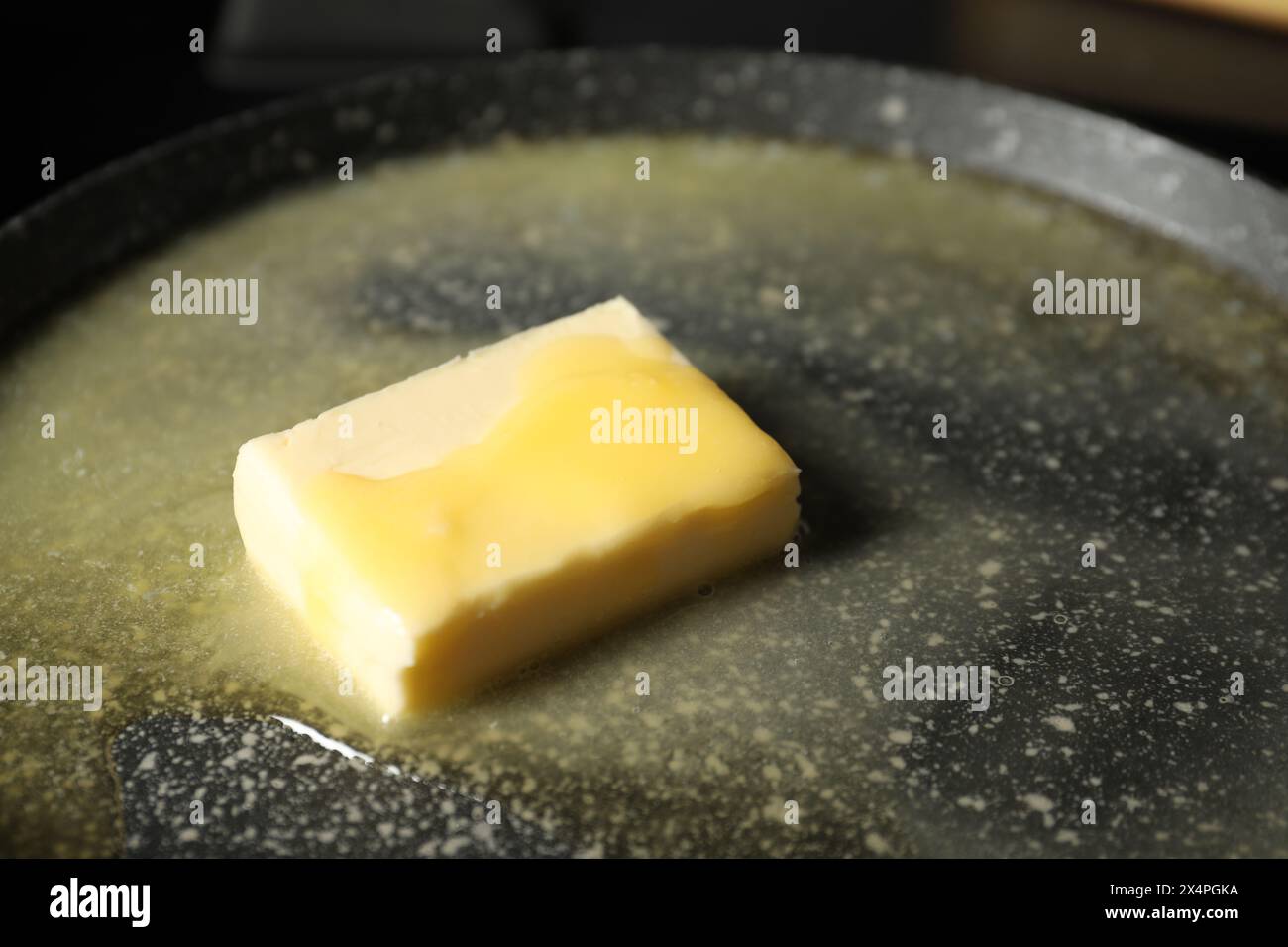 Melting butter in frying hi-res stock photography and images - Alamy