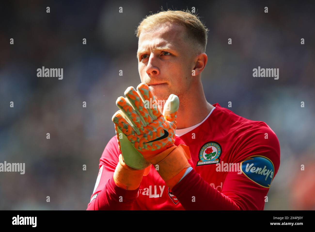 Aynsley Pears of Blackburn Rovers during the Sky Bet Championship match ...