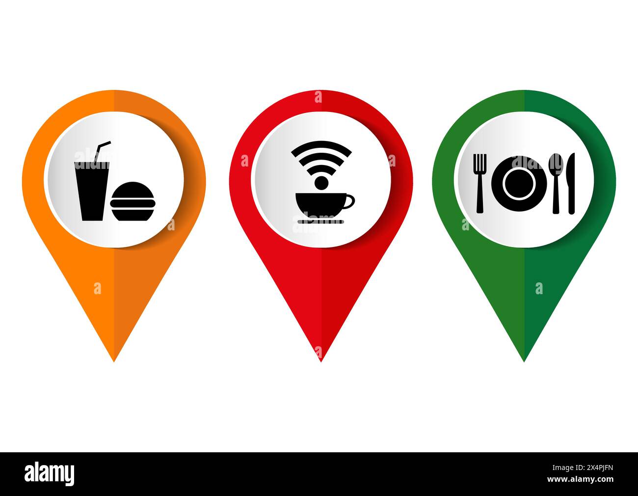 French food map Stock Vector Images - Alamy