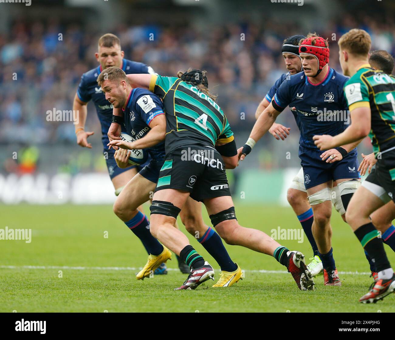 Croke Park, Dublin, Ireland. 4th May, 2024. Investec Champions Cup ...