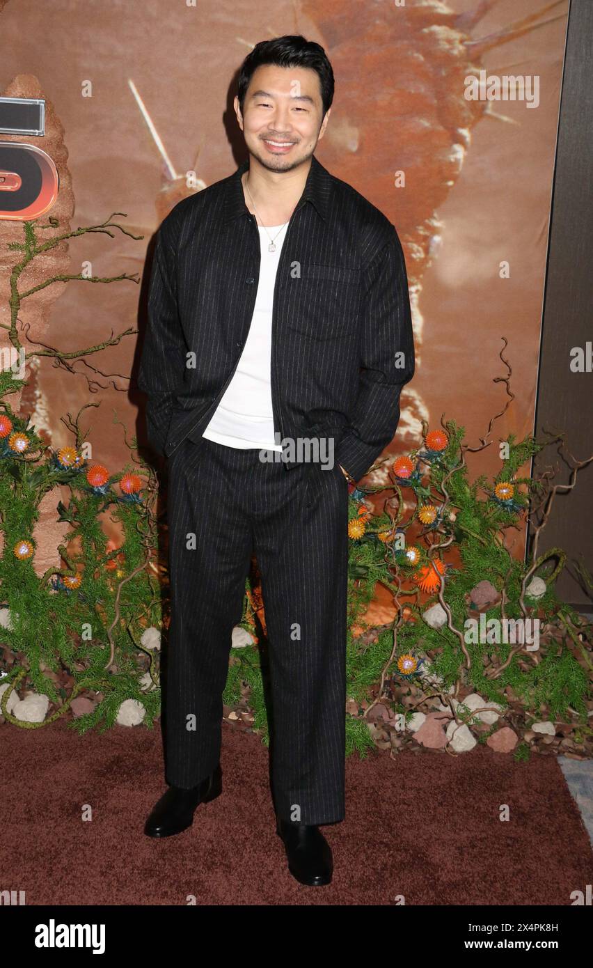 May 4, 2024, New York, New York, USA: Actor SIMU LIU seen at the photo ...
