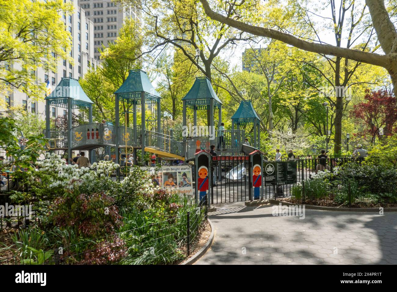Police Officer Moira Ann Smith Playground in Madison Square Park, New ...