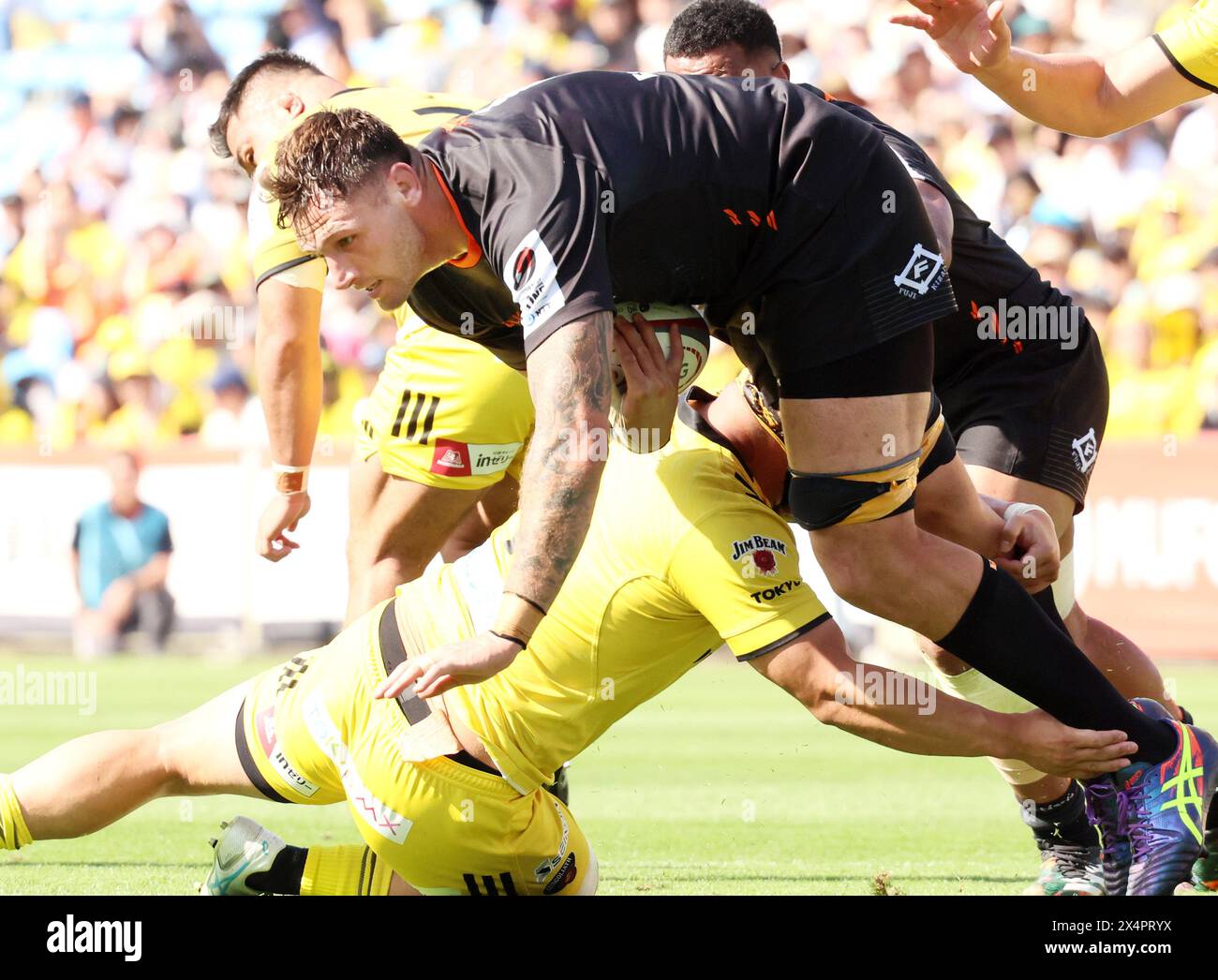 Tokyo, Japan. 4th May, 2024. Kubota Spears Funabashi Tokyo Bay lock ...
