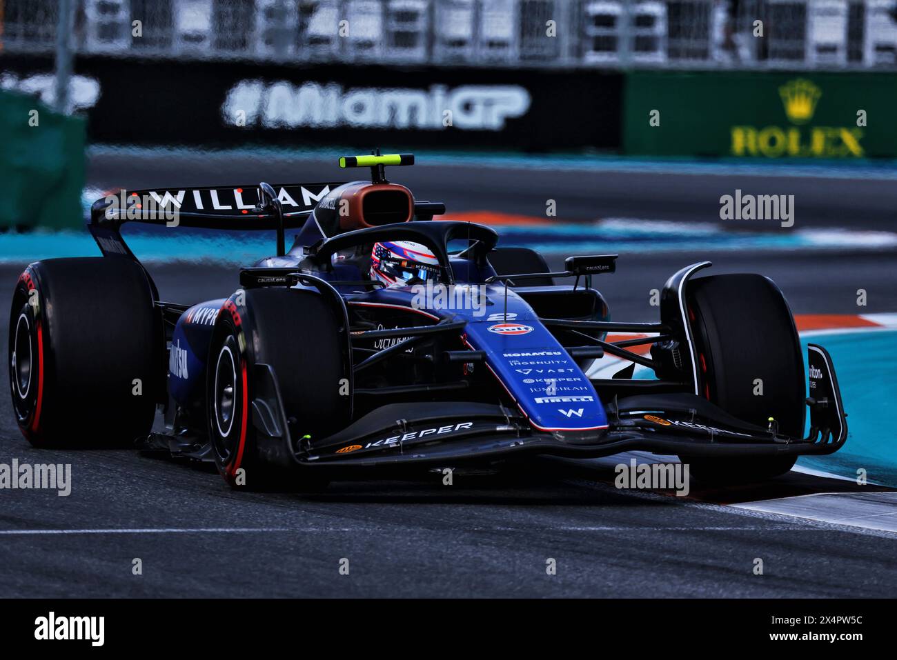 Miami, USA. 04th May, 2024. Logan Sargeant (USA) Williams Racing FW46. Formula 1 World ...