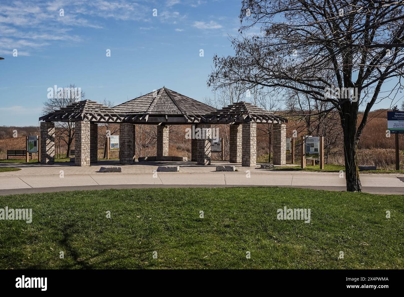Glenridge quarry naturalization site hi-res stock photography and ...