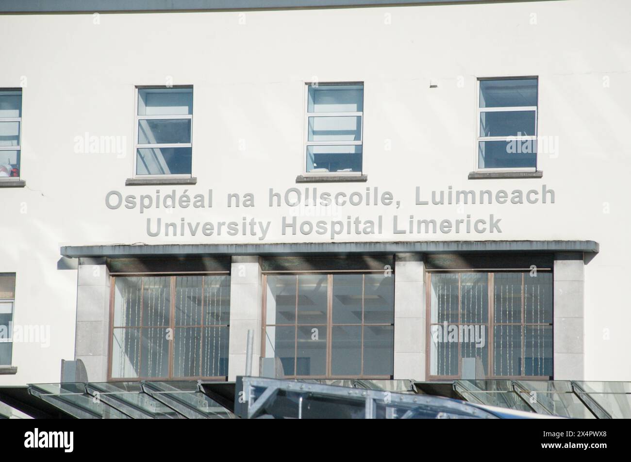 standalone: University Hospital Limerick. Credit: Karlis Dzjamko Stock ...