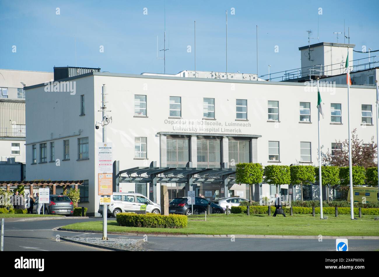 standalone: University Hospital Limerick. Credit: Karlis Dzjamko Stock ...