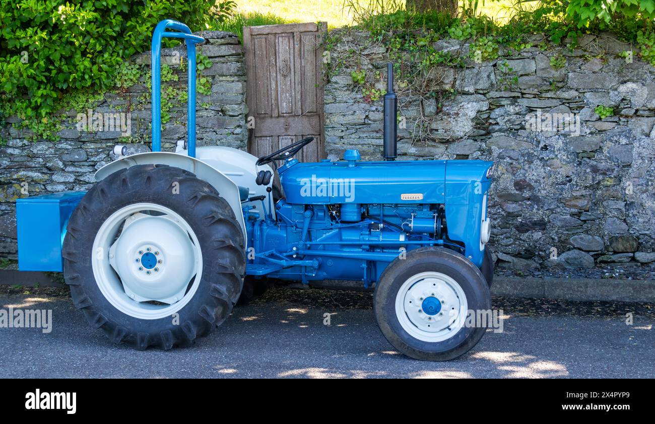 Fordson Super Dexta Tractor Stock Photo - Alamy