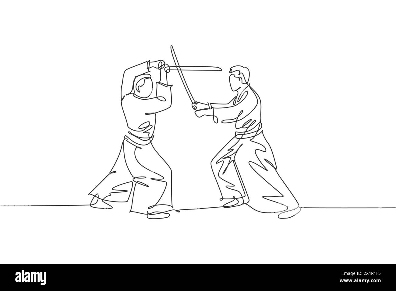 Two men wearing combat Stock Vector Images - Alamy