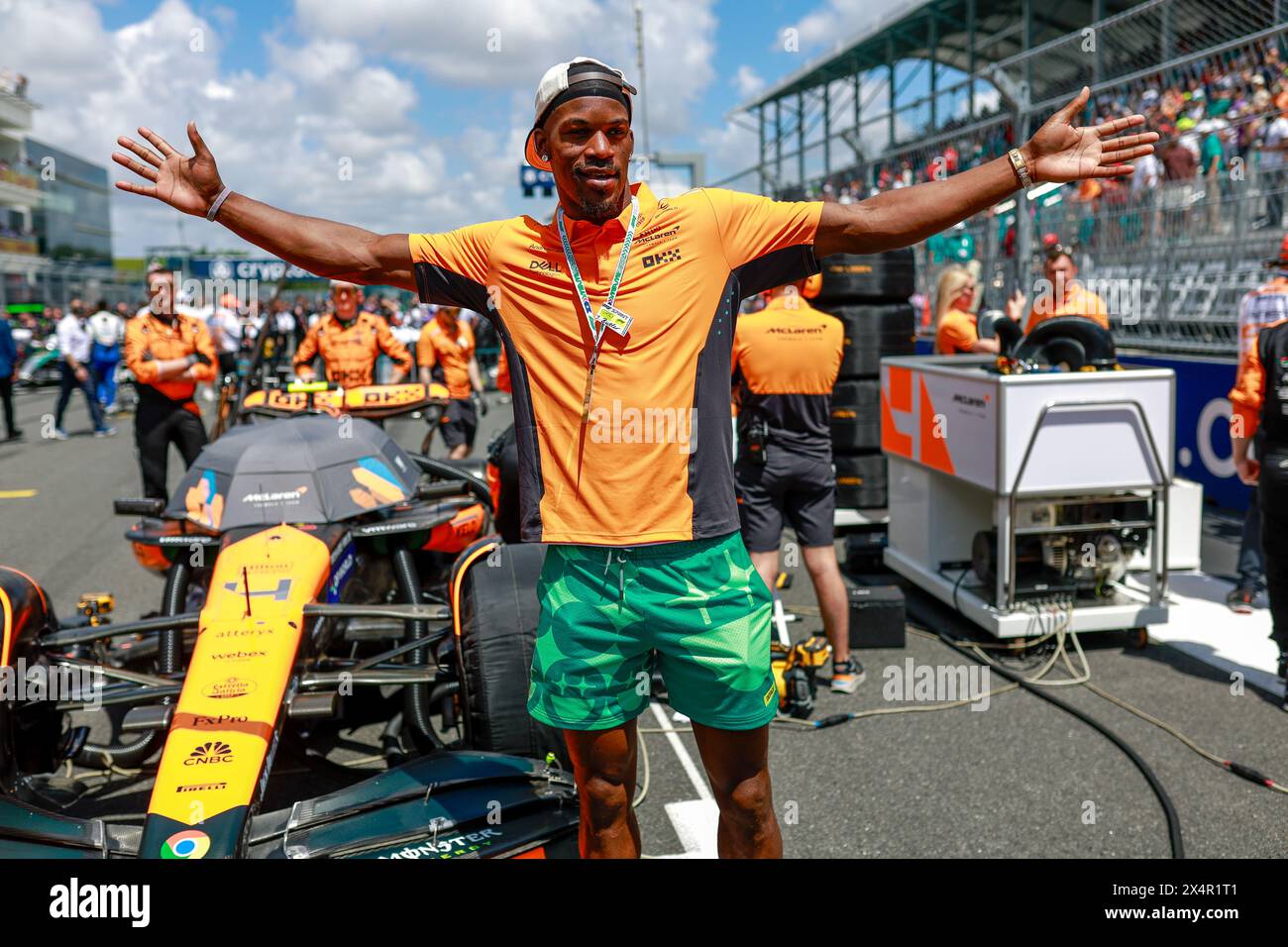 Jimmy Butler of Miami Heath during the Formula 1 Crypto.com Miami Grand ...