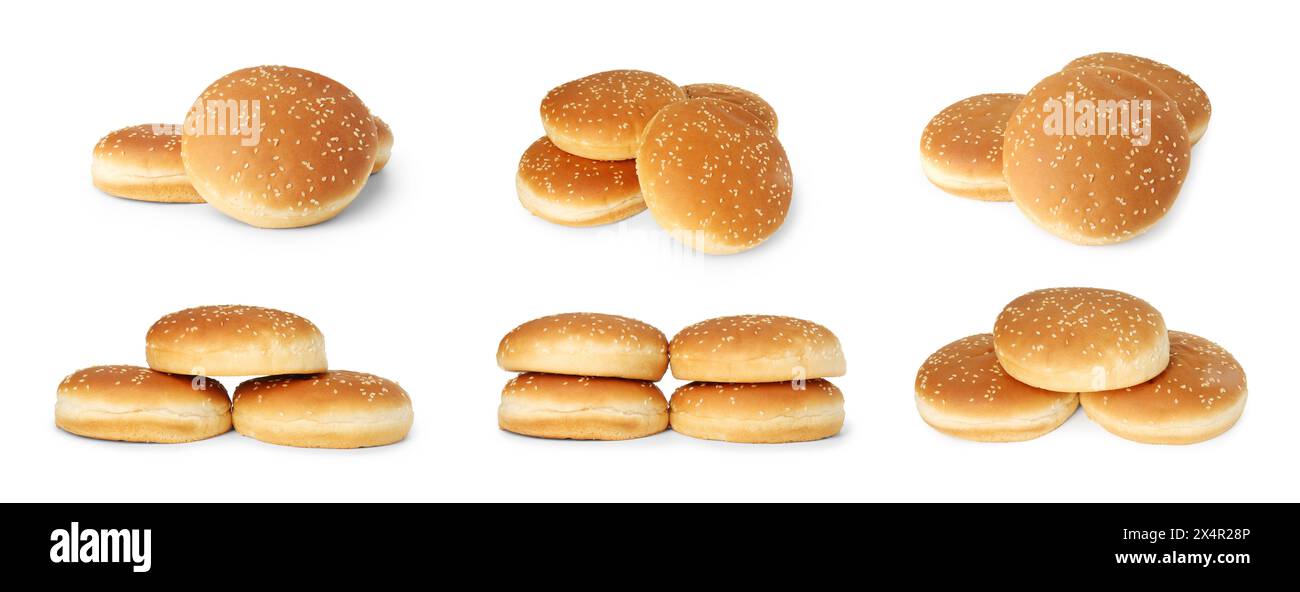 Golden burger buns hi-res stock photography and images - Alamy