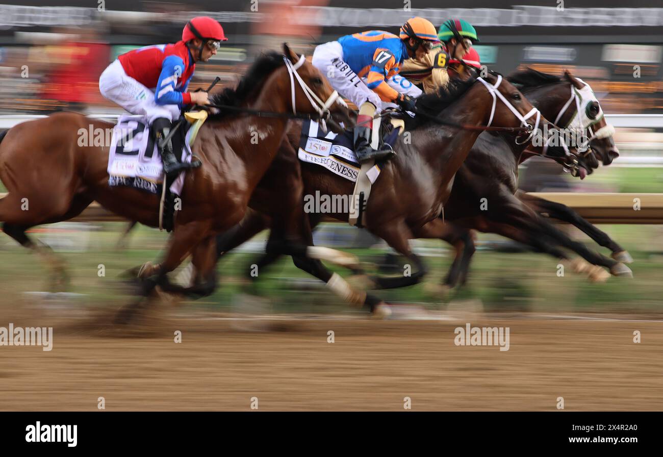 Louisville, United States. 04th May, 2024. The field for the 150th ...