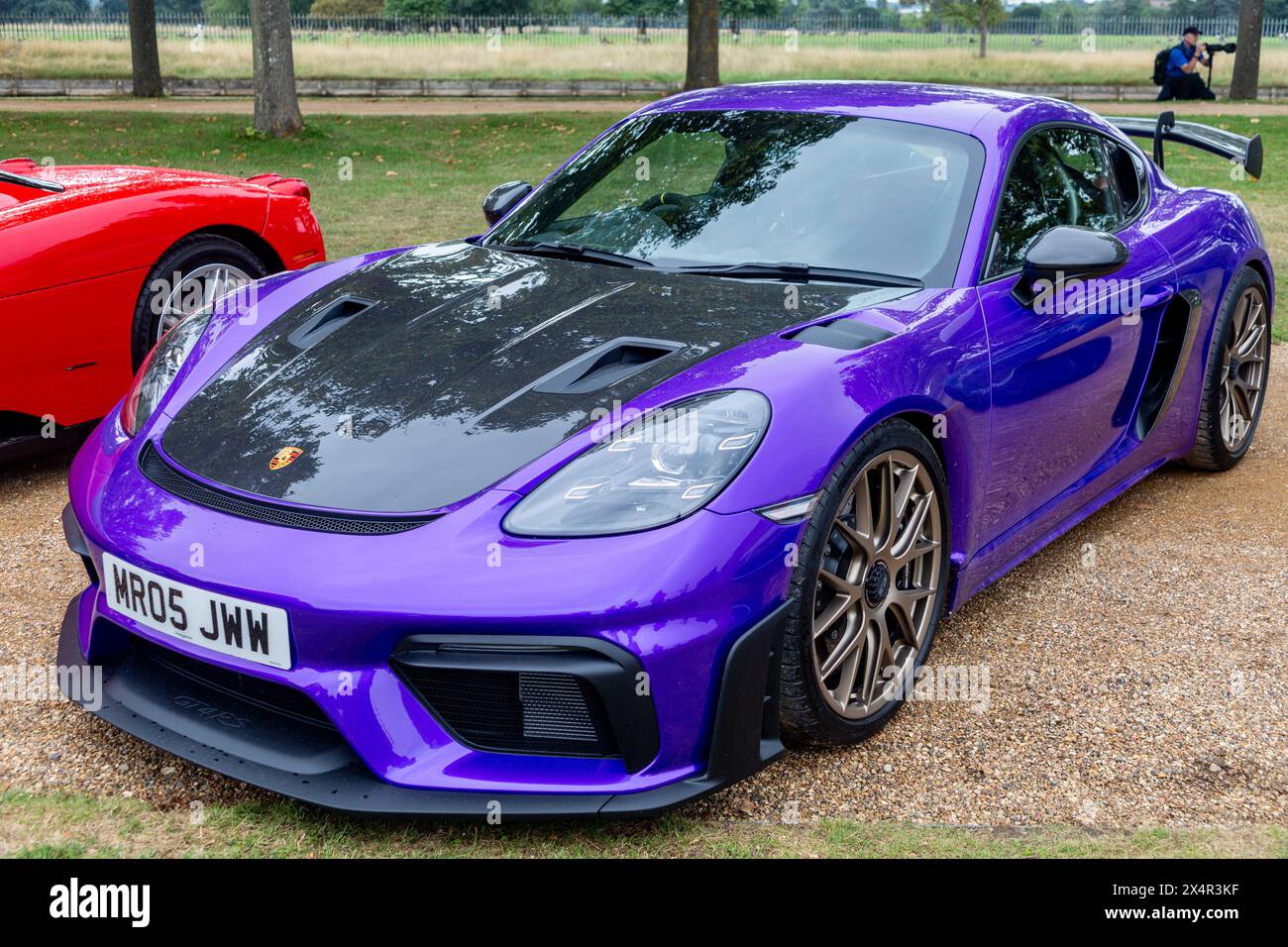 Porsche 718 GT4 RS at the Concours of Elegance - Hampton Court Palace ...