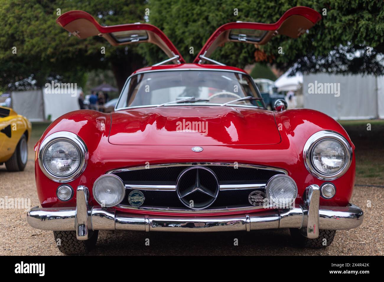 Mercedes Gull WIng at the Concours of Elegance - Hampton Court Palace ...