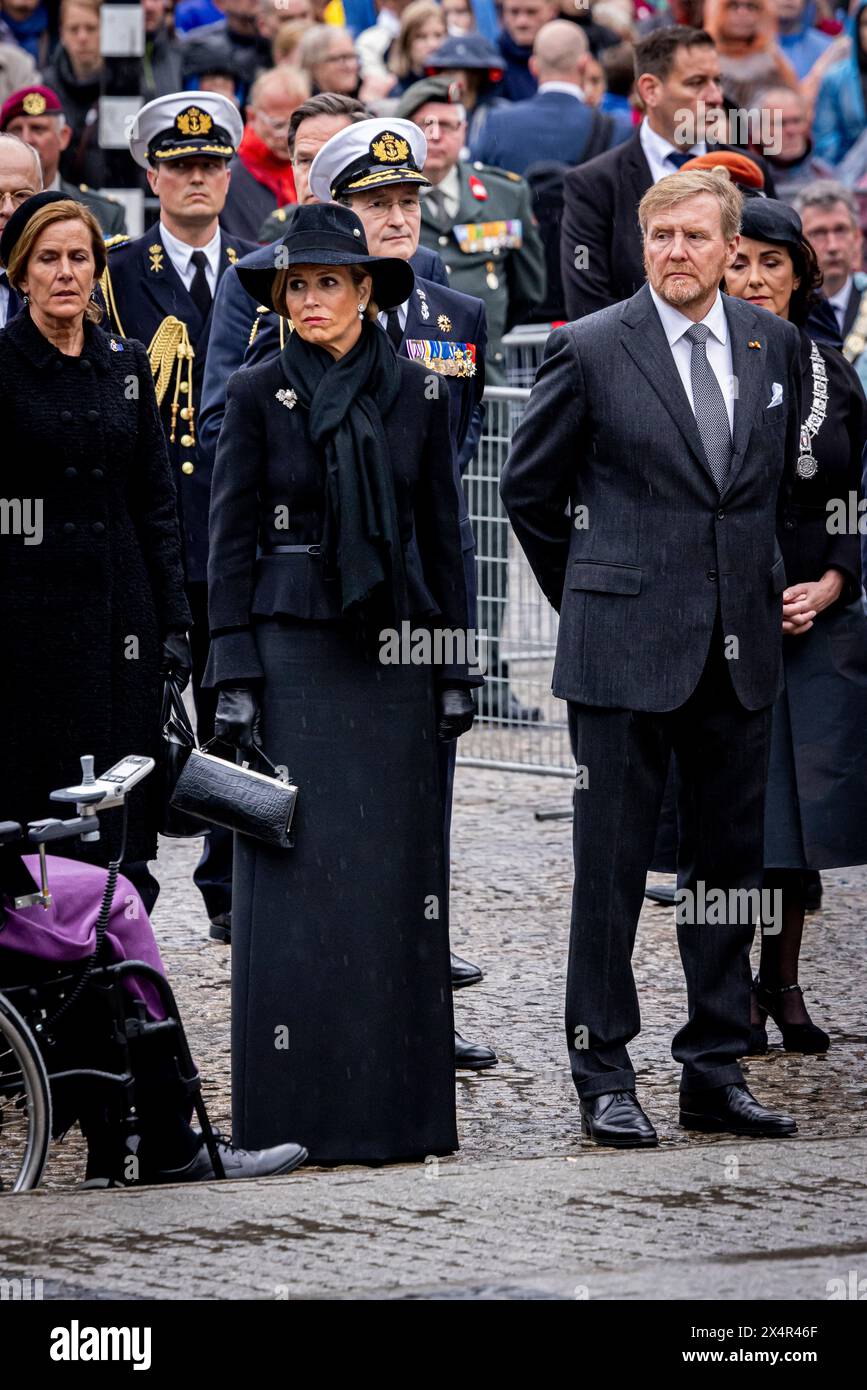 AMSTERDAM - King Willem-Alexander and Queen Maxima of The Netherlands ...