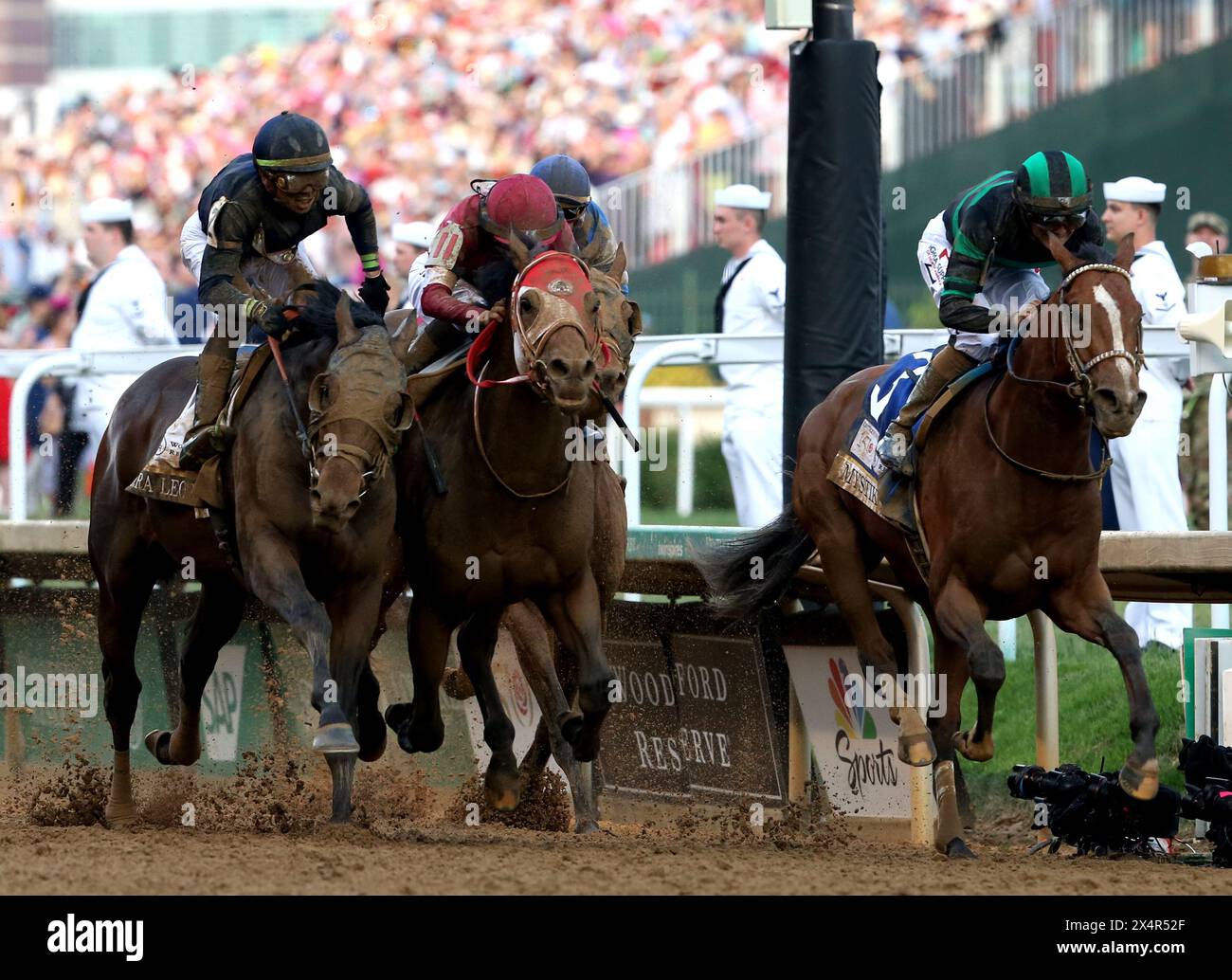 Louisville, United States. 04th May, 2024. Mystic Dan with jockey Brian ...