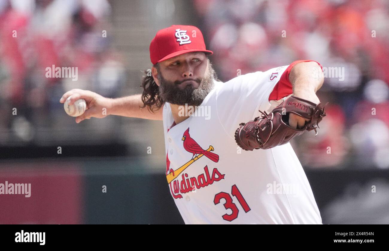 St. Louis, United States. 04th May, 2024. St. Louis Cardinals starting ...