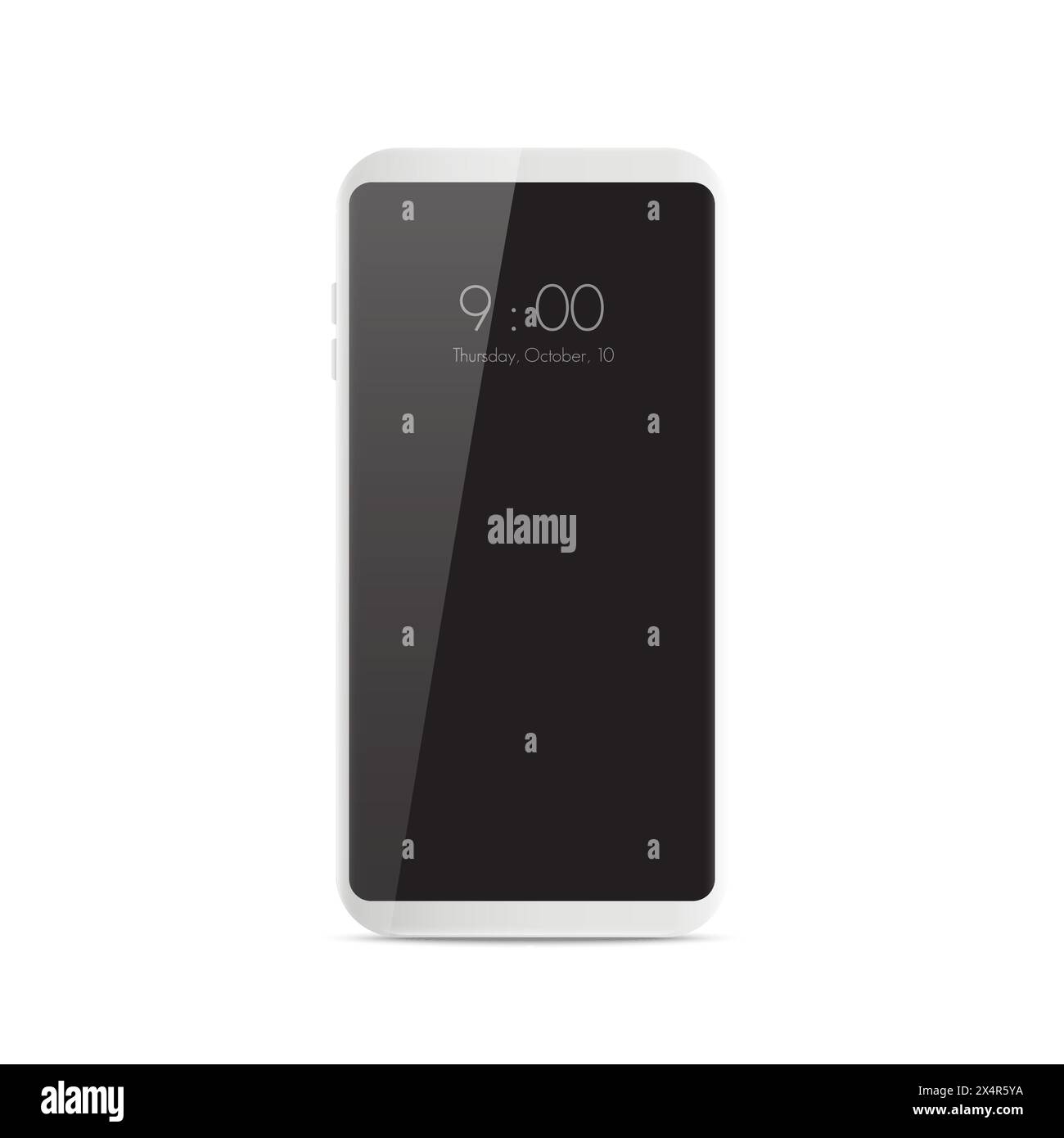 New realistic mobile smart phone modern style. Vector smartphone ...