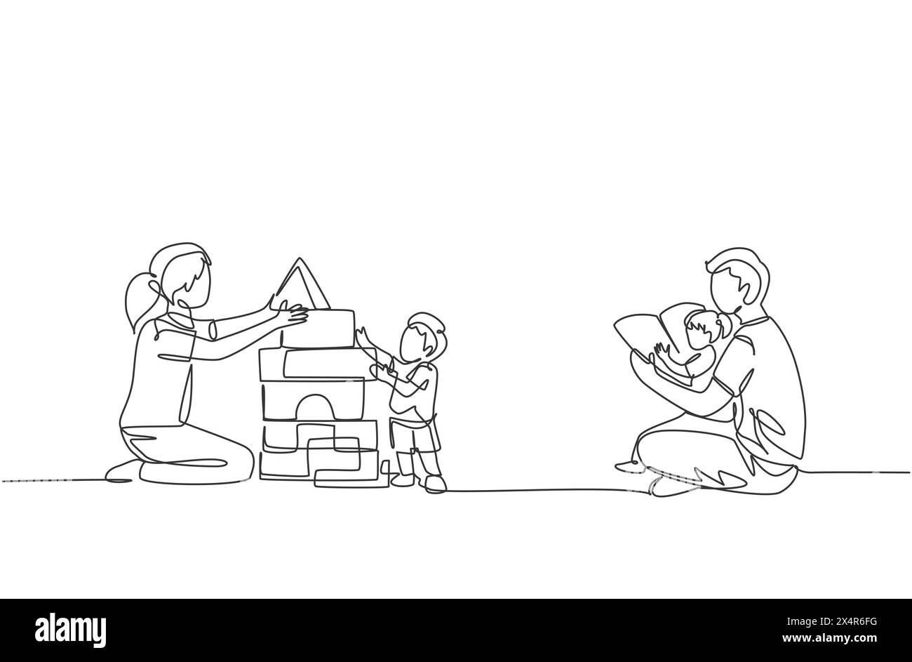 Fam house vector Cut Out Stock Images & Pictures - Alamy