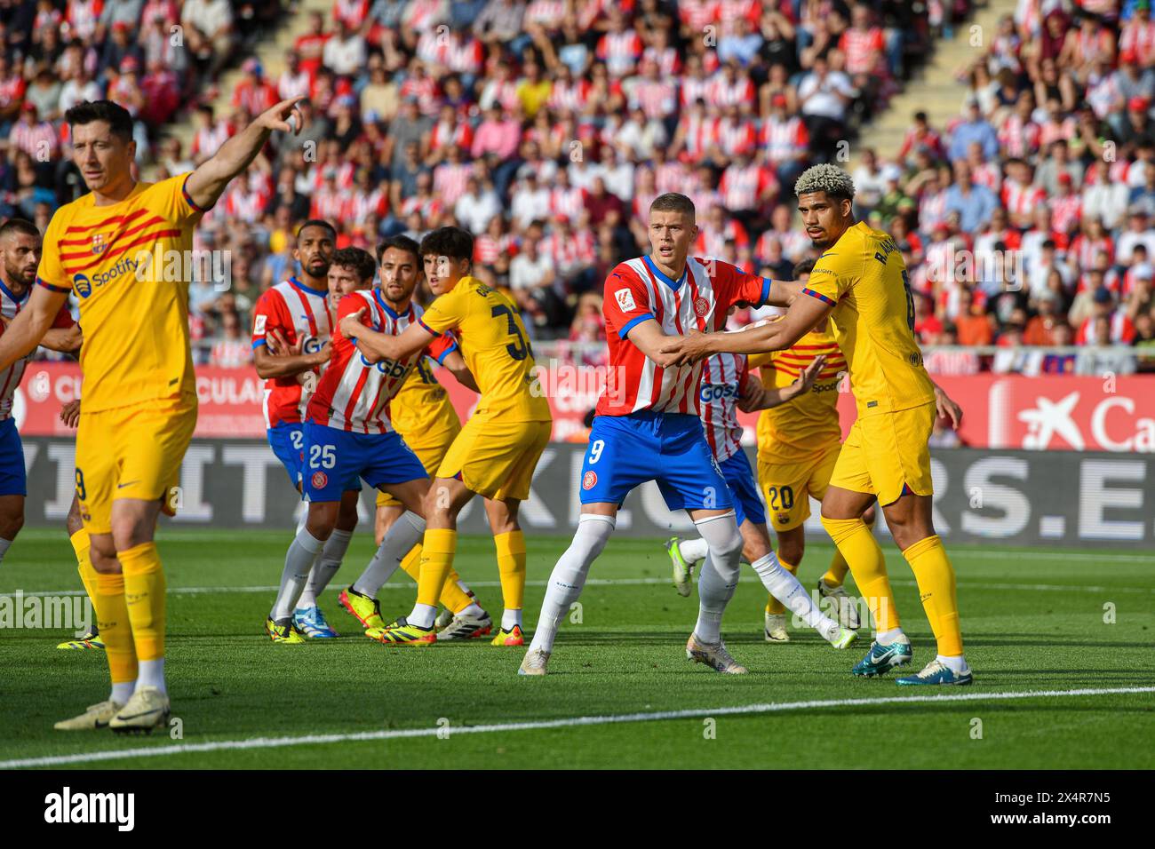 Girona, Esp. 04th May, 2024. GIRONA FC-FC BARCELONA May 04, 2024 Dovbyk ...
