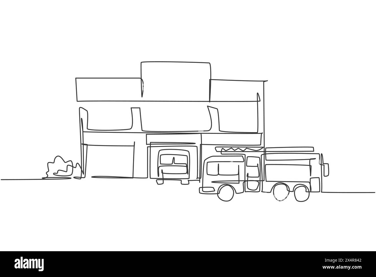 Uniform firemen fireman firehouse Stock Vector Images - Alamy