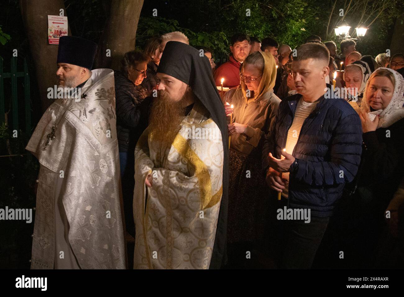 London, UK. 5th May 2024. Worshippers have come together for a midnight ...