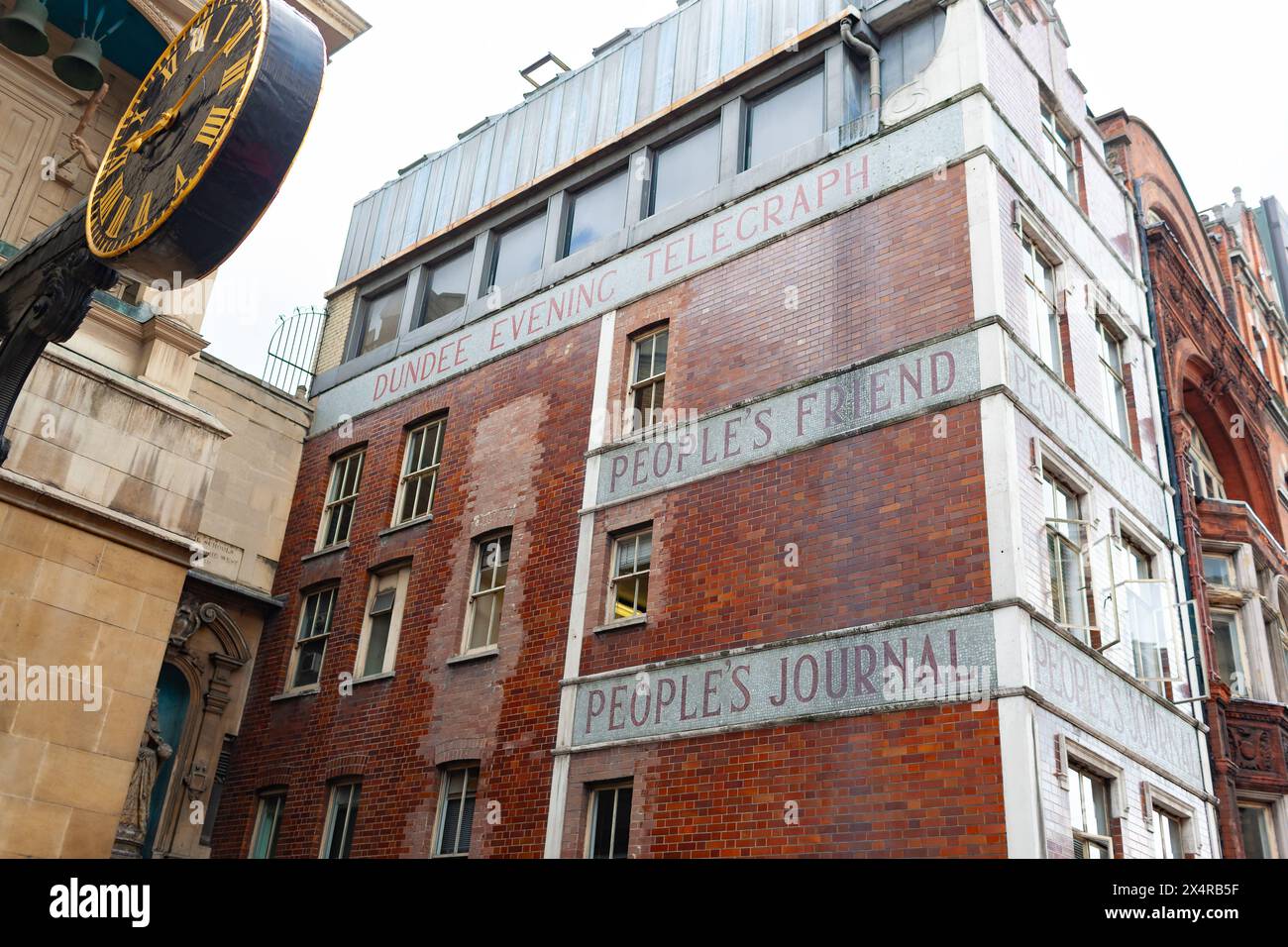 London, United Kingdom - June 30, 2010 : The DC Thomson building at 186 ...