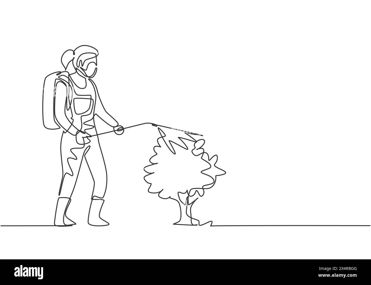 Food crop spraying Stock Vector Images - Alamy