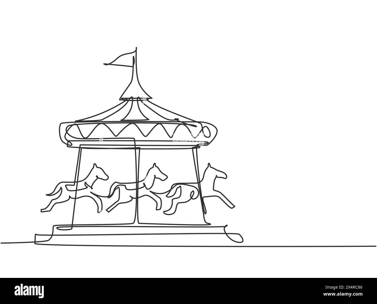 Simple Carousel Drawing